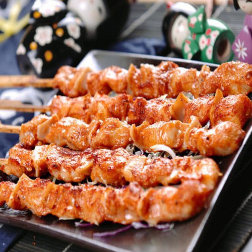 Frozen cooked poultry products