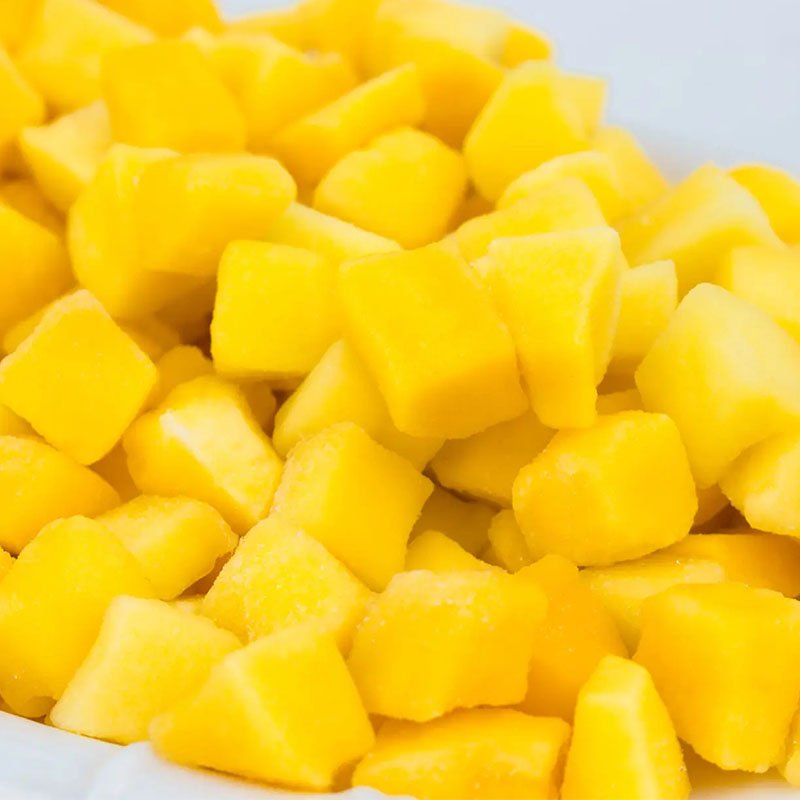 iqf mango frozen fruit supplier_frozen mango cubes mfg_iqf frozen mango ...