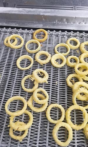 Need onion rings? New containers are shipped!